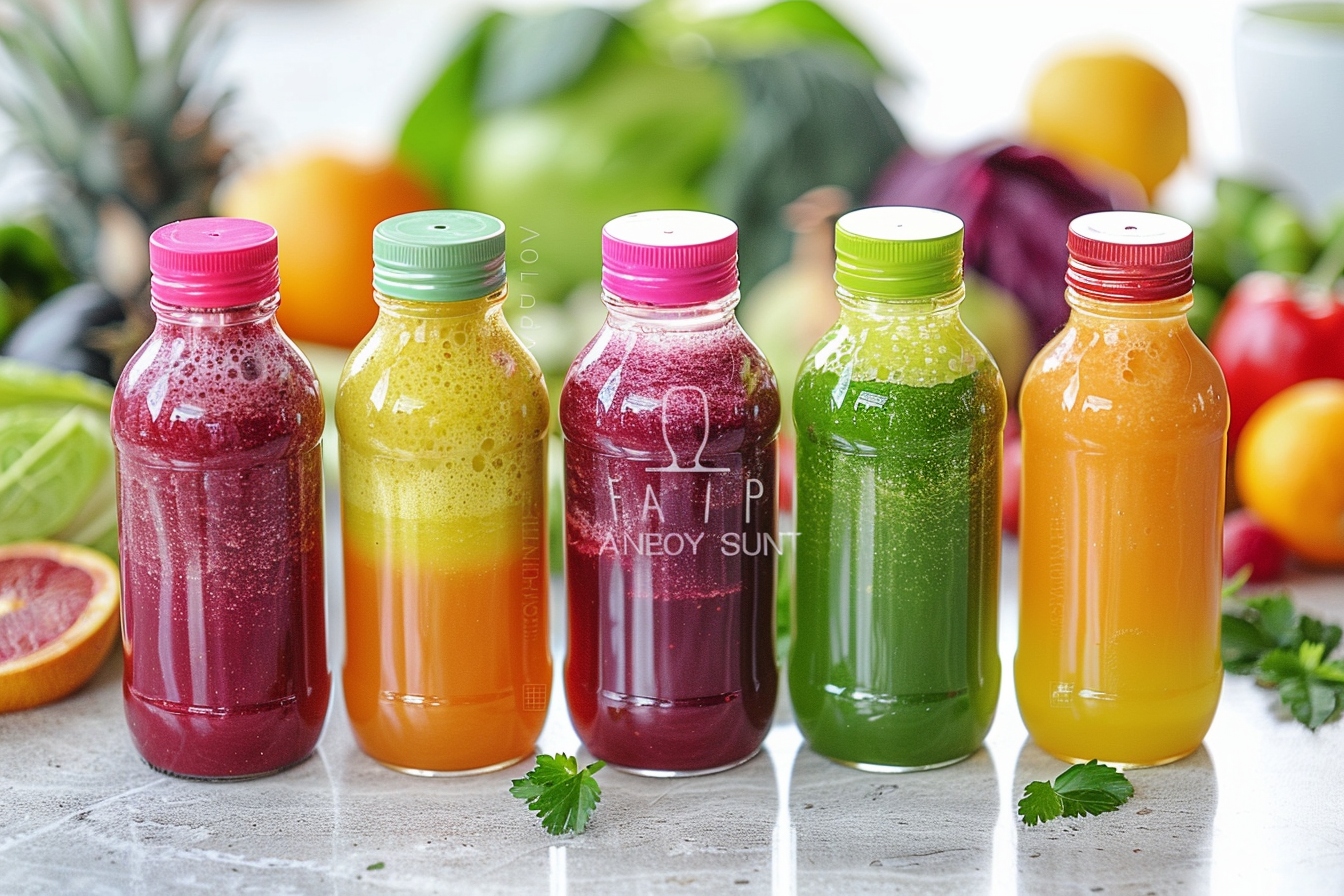 4 jus détox colorés pour booster son immunité
